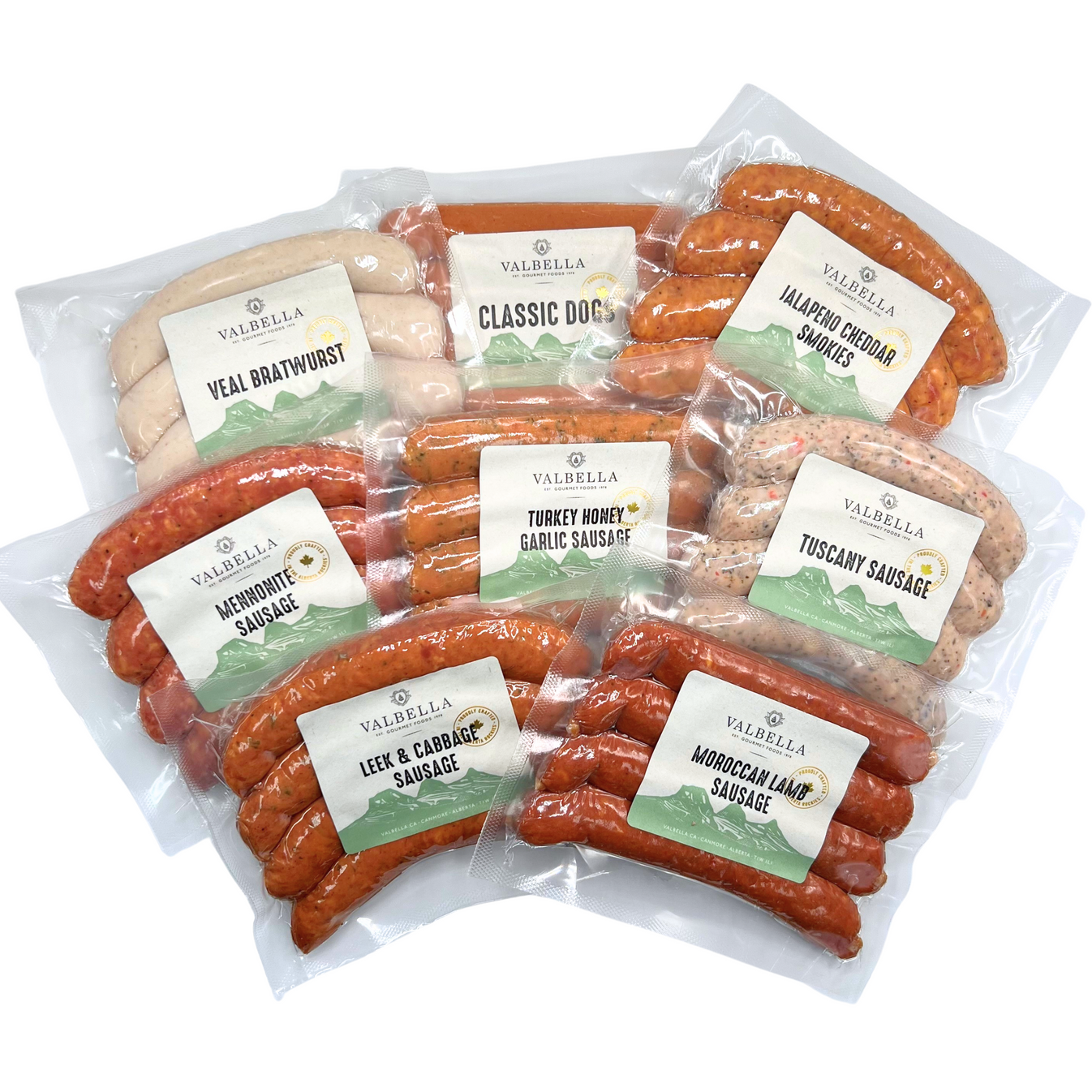 Valbella Sausage Sampler Box – Valbella Gourmet Foods